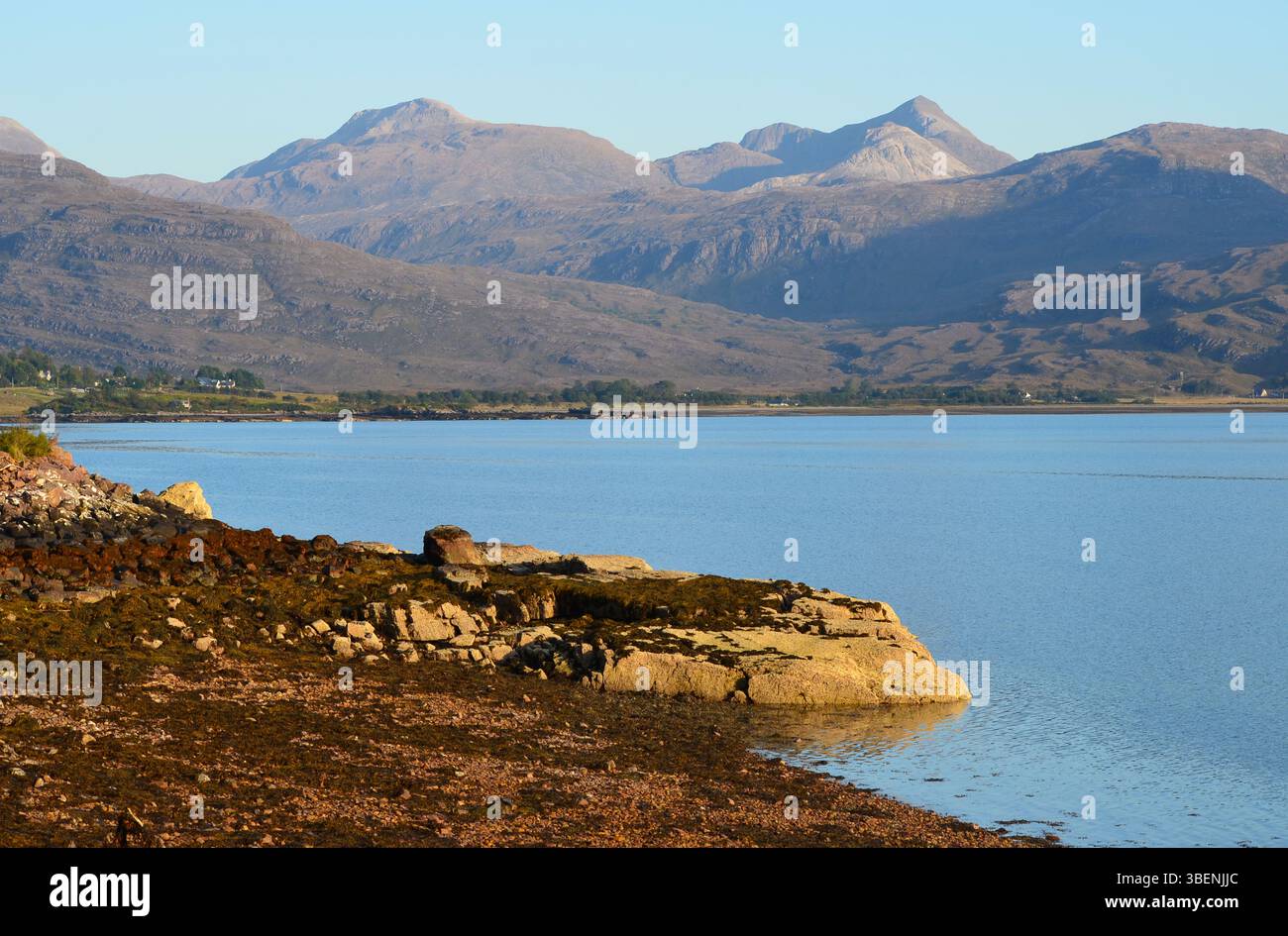 Loch Torridon, a beautiful sea loch nested in Wester Ross and Lochalsh ...