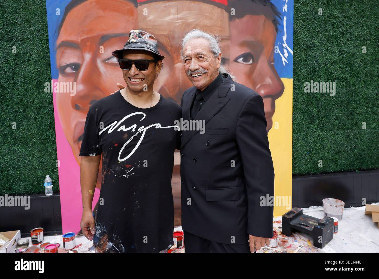 May 28, 2025, Los Angeles, California, USA: Robert Vargas, Edward James ...