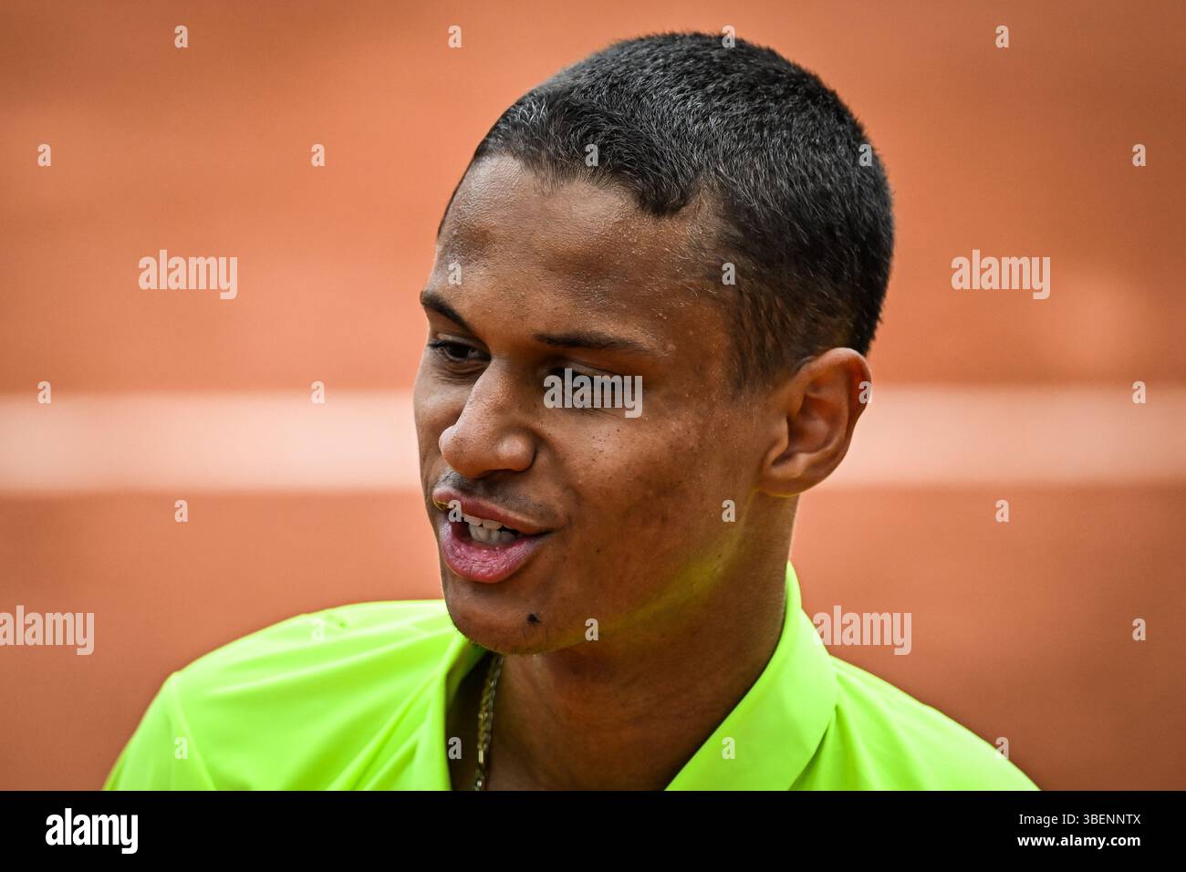 Gabriel DIALLO of Canada during the fifth day of the Roland-Garros 2025 ...