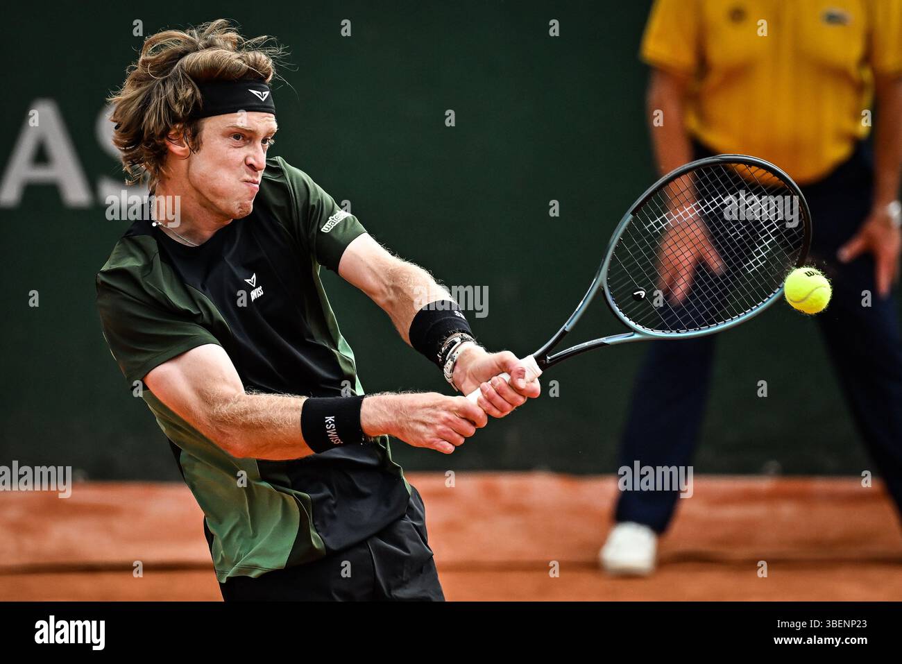 Paris, France, France. 29th May, 2025. Andrey RUBLEV of Russia during the fifth day of Roland ...