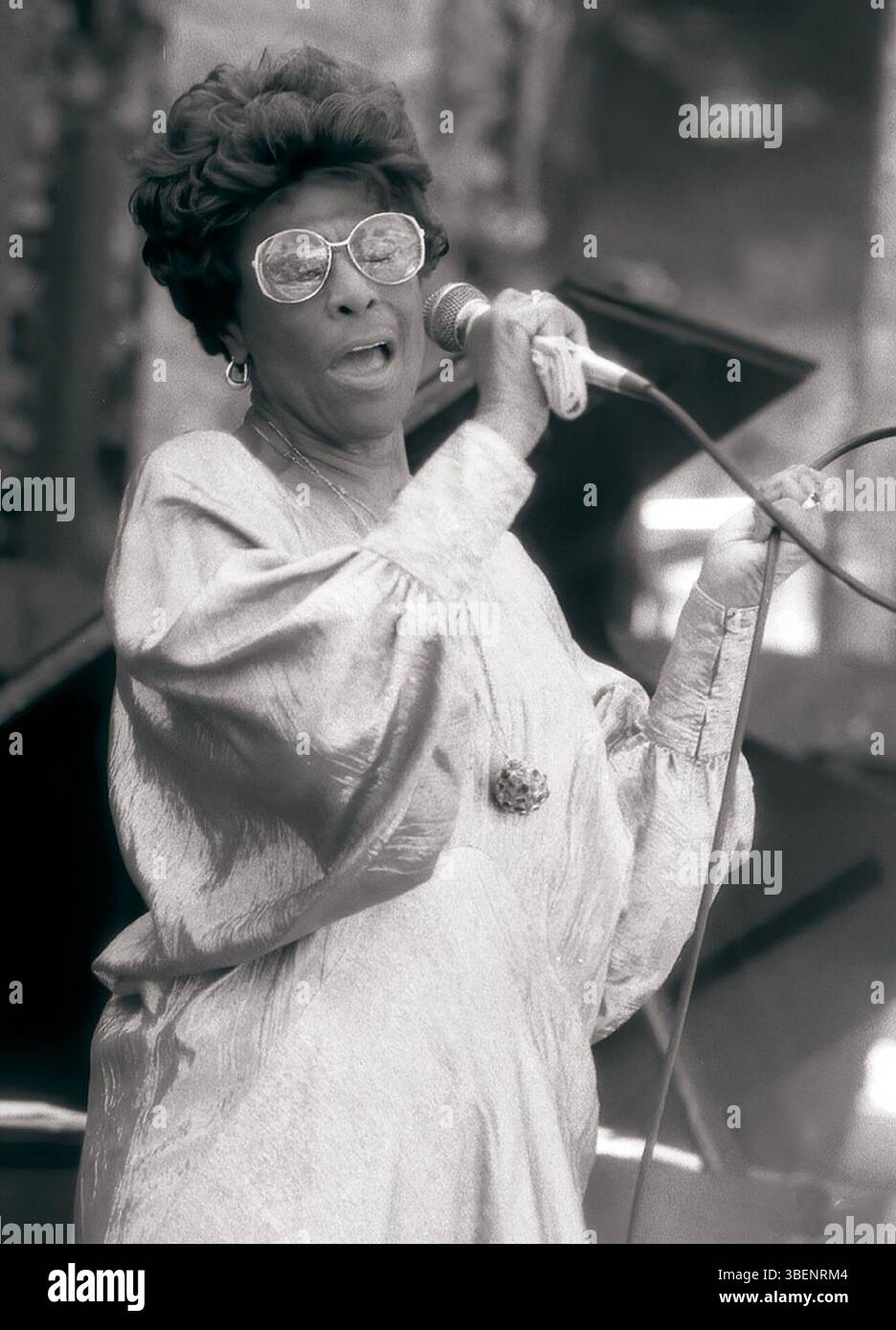 Ella Fitzgerald performing live in 1986. Ella Jane Fitzgerald (April 25 ...