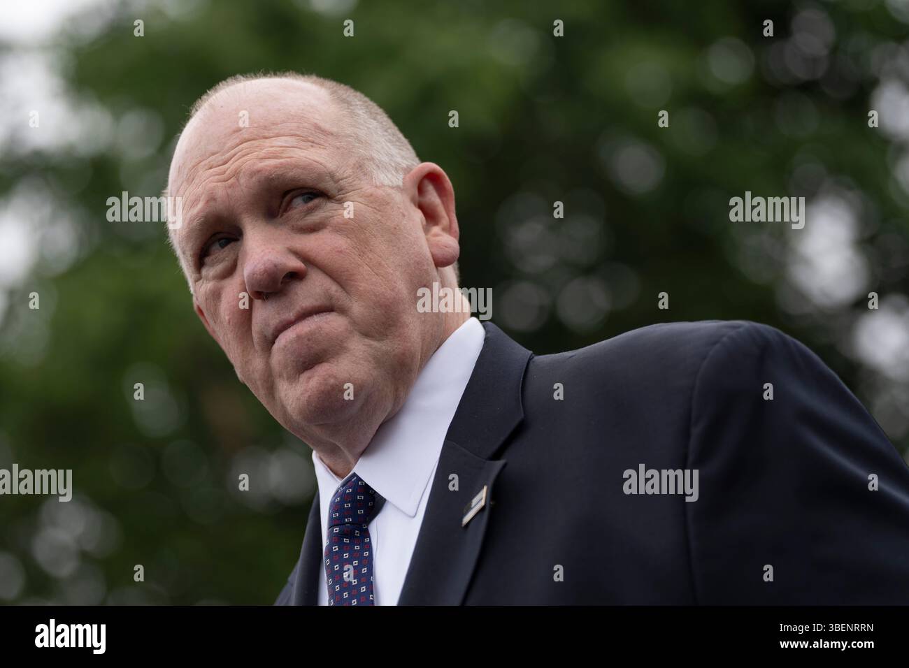 White House Border Czar Tom Homan speaks to the media at the White ...