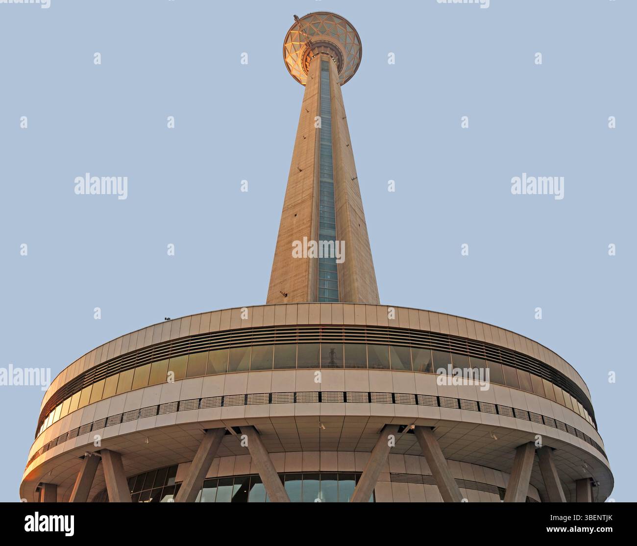 The Milad Tower in Tehran, Iran, is one of the tallest towers in the ...