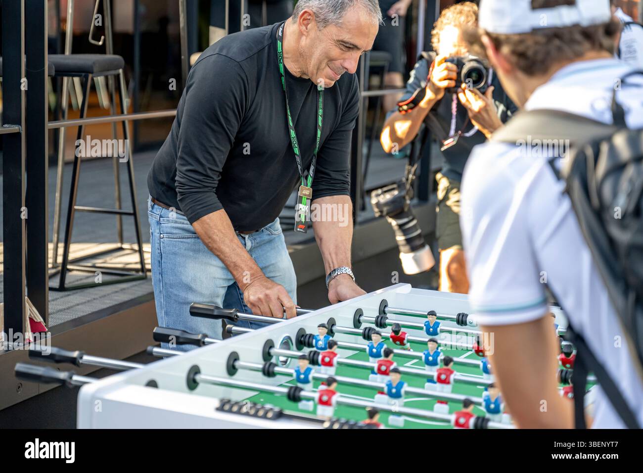 Montmelo, Spain, 29 May 2025, Marco Antonelli, Andrea Kimi Antonelli's ...