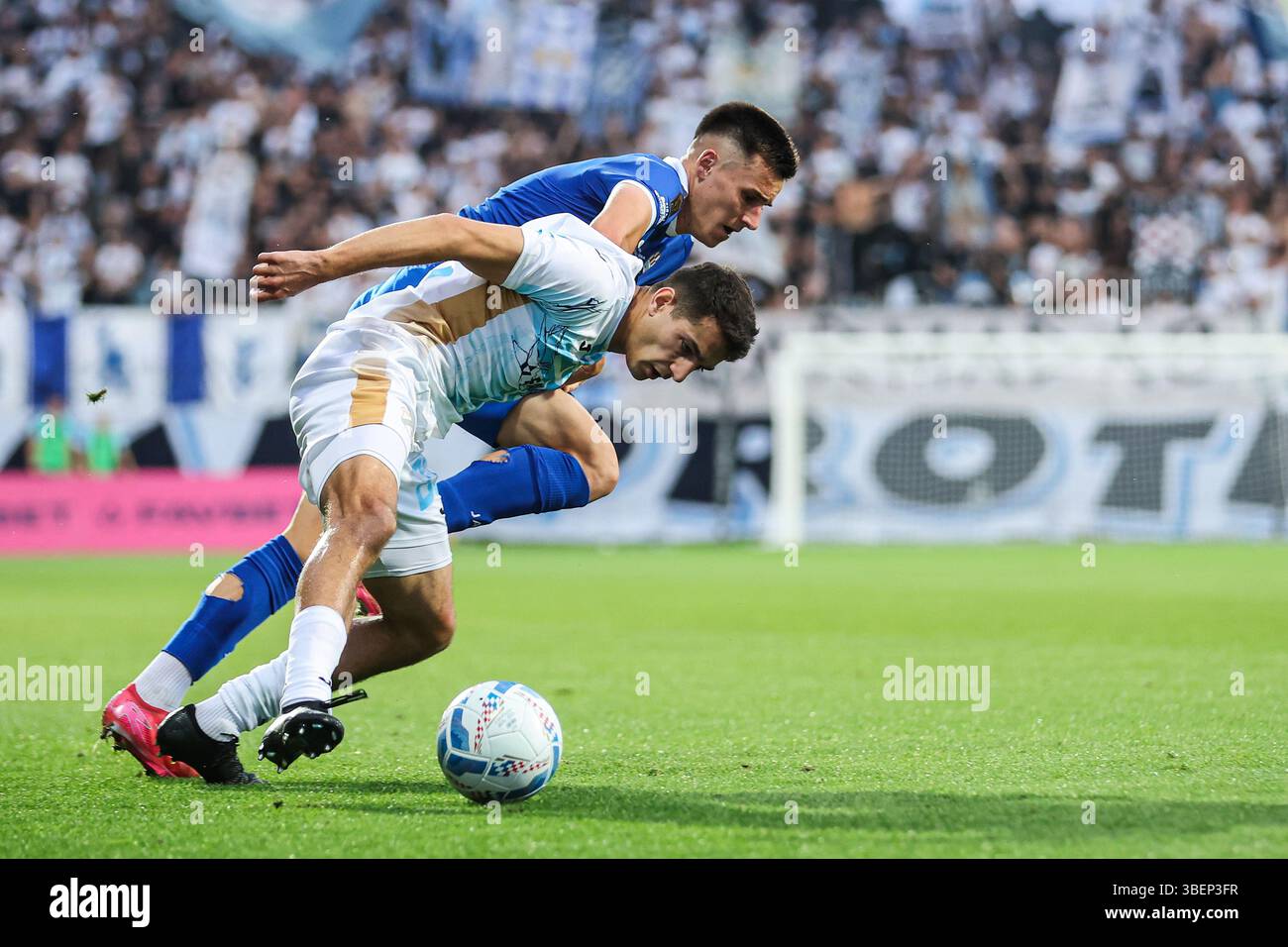 Rijeka, Croatia. 29th May, 2025. SuperSport Croatian Football Cup, final, 2nd match, HNK Rijeka ...