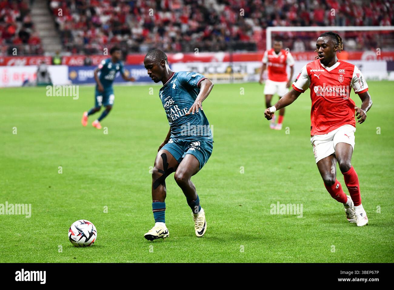36 Ablie JALLOW (fcm) - 06 Valentin ATANGANA EDOA (sdr) during the ...