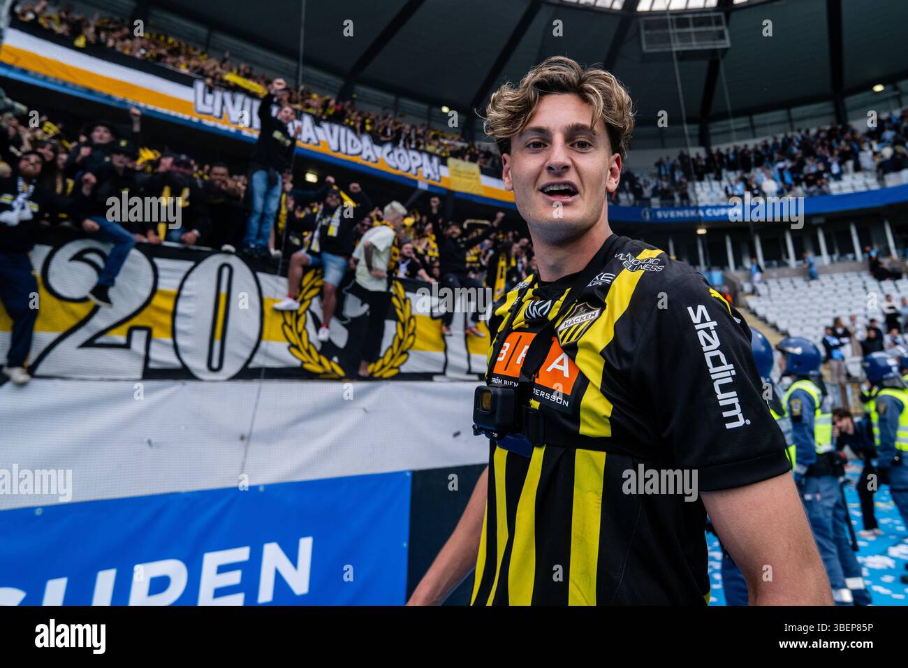 Malmoe, Sweden. 29th May, 2025. Silas Andersen (8) of BK Hacken seen in ...