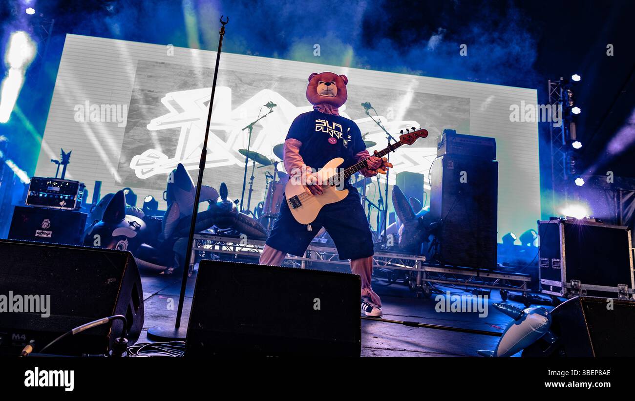 Slay Duggee at Bearded Theory Festival 2025 Stock Photo - Alamy