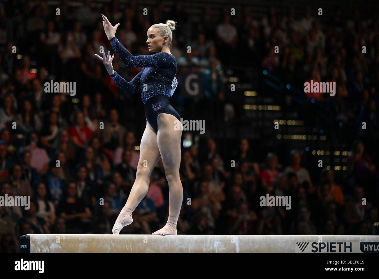 Leipzig, Germany. 29th May, 2025. Ruby Evans (GBR) beam during Men's ...