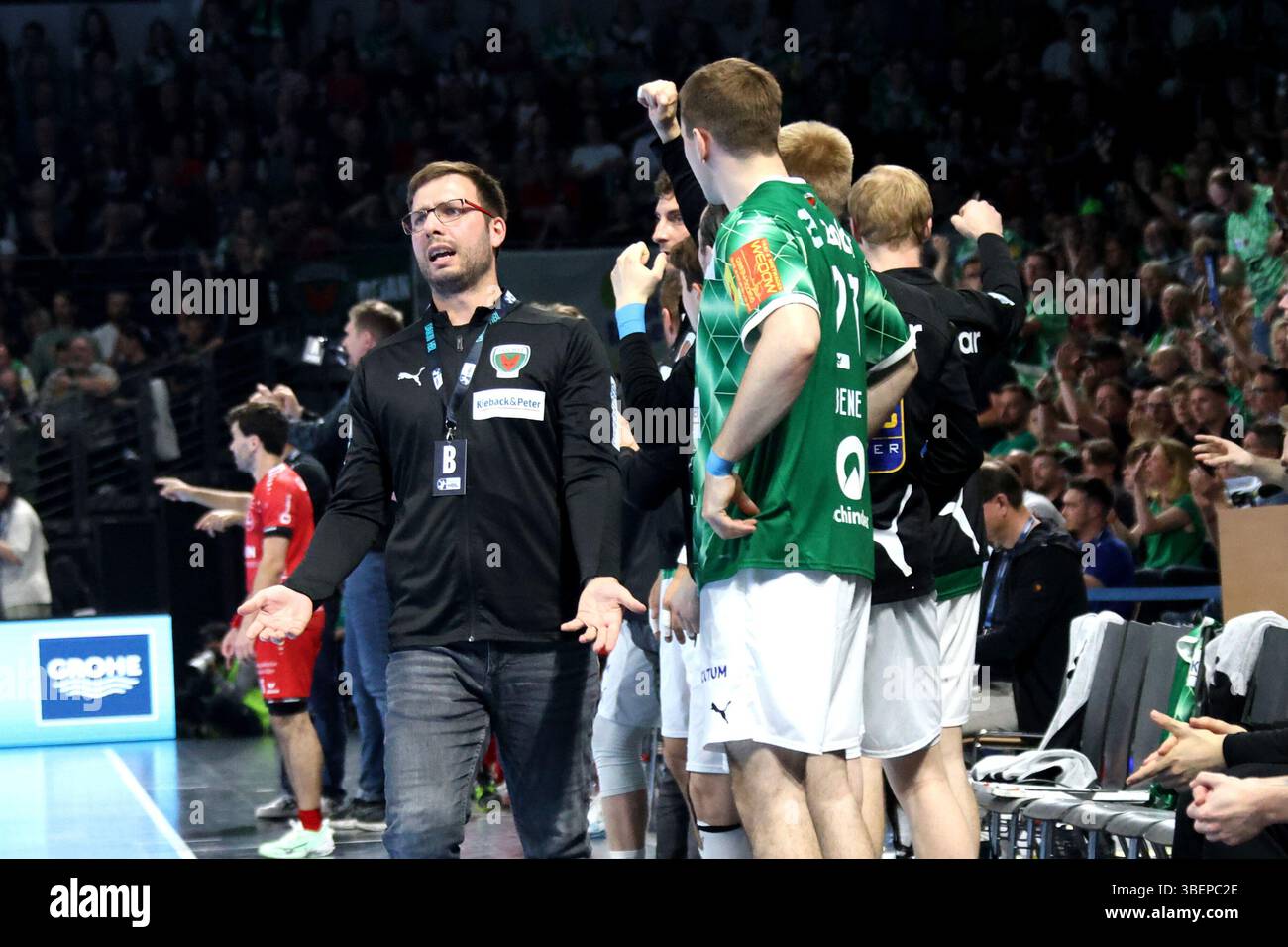 29.05.2025, Max-Schmeling-Halle, Berlin, DEU, DHB, 1.HBL, Fuechse ...