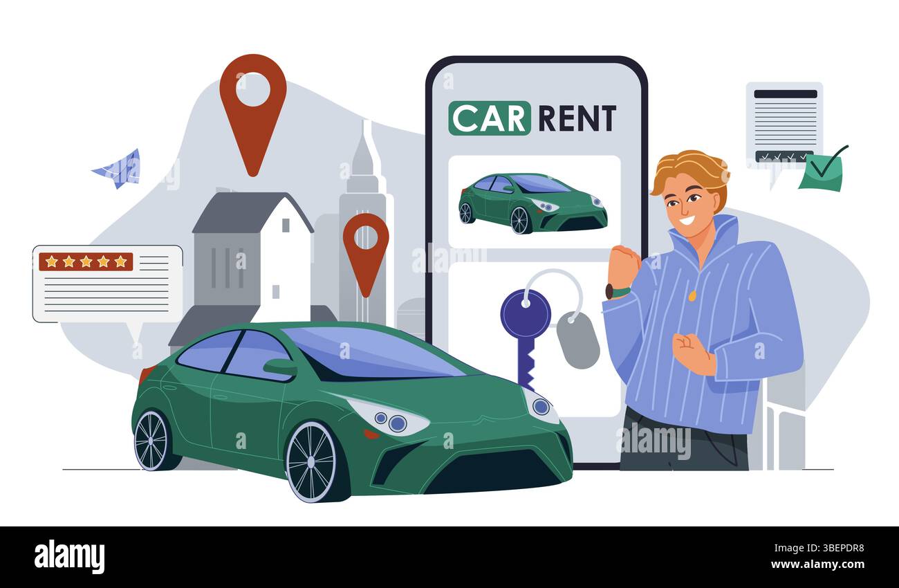 Car location key Cut Out Stock Images & Pictures - Alamy