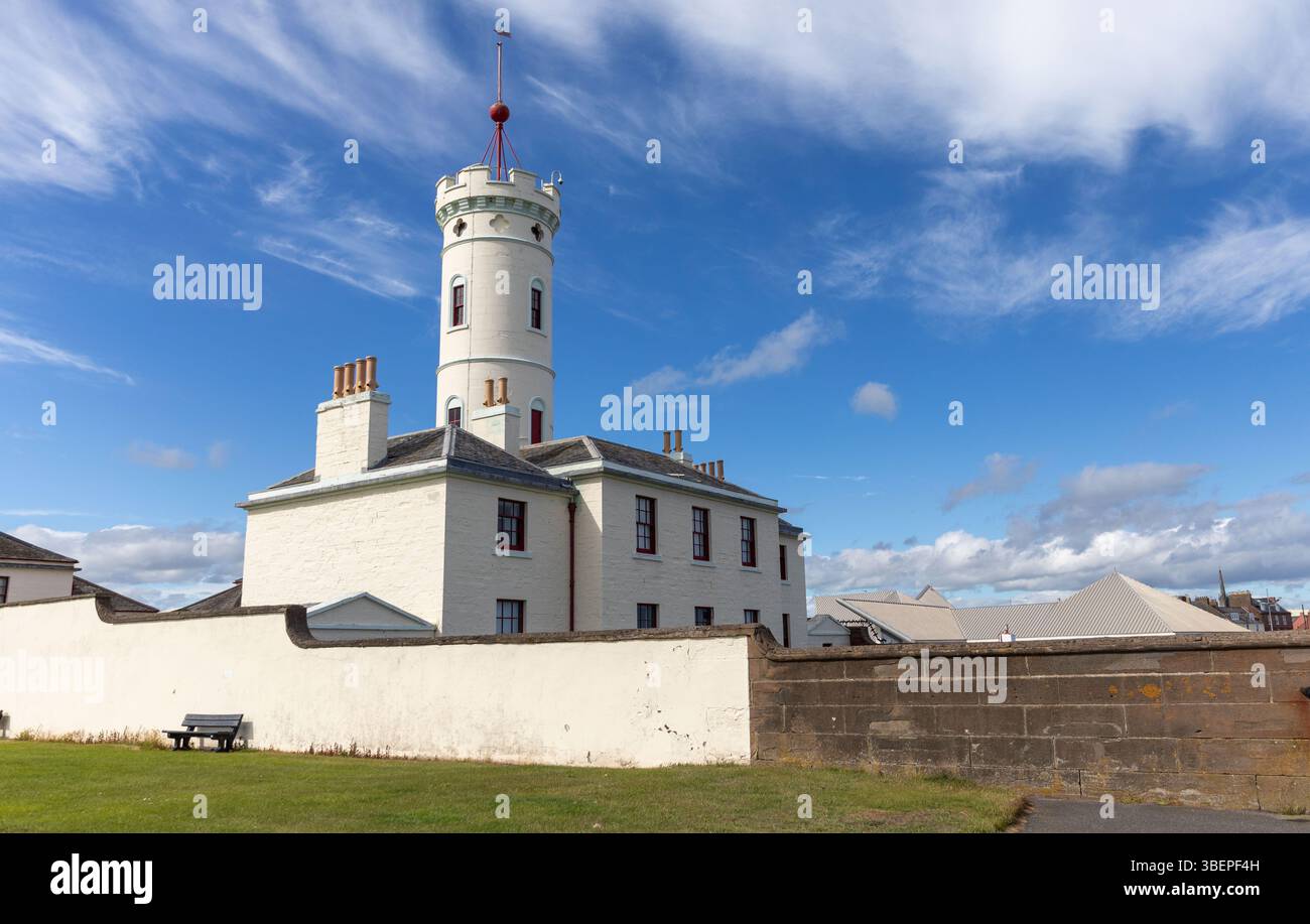 The Signal Tower Museum, Arbroath, originally built in 1813 as a base ...