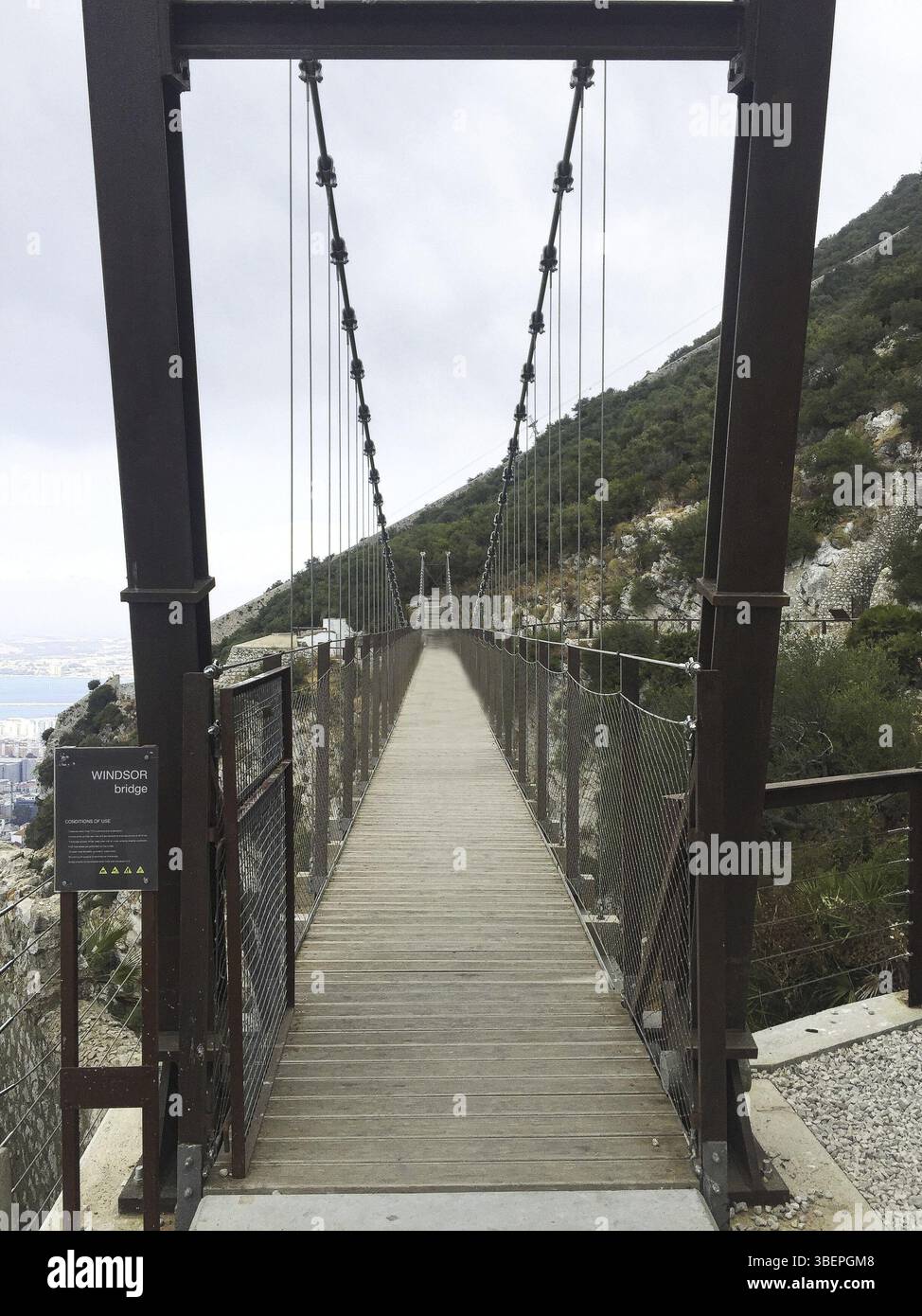 Bridge between mountains in hi-res stock photography and images - Alamy