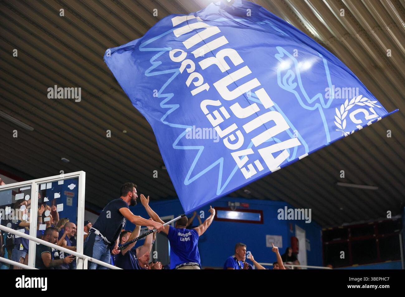 Rieti, Italy. 29th May, 2025. Supporters Cantu during Real Sebastiani ...
