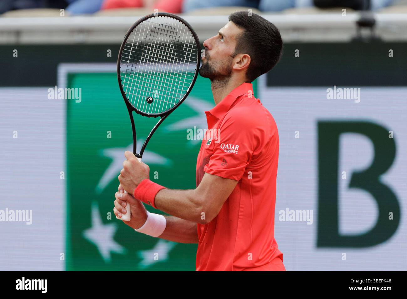 Novak Djokovic of Serbia during the Roland-Garros 2025, French Open ...