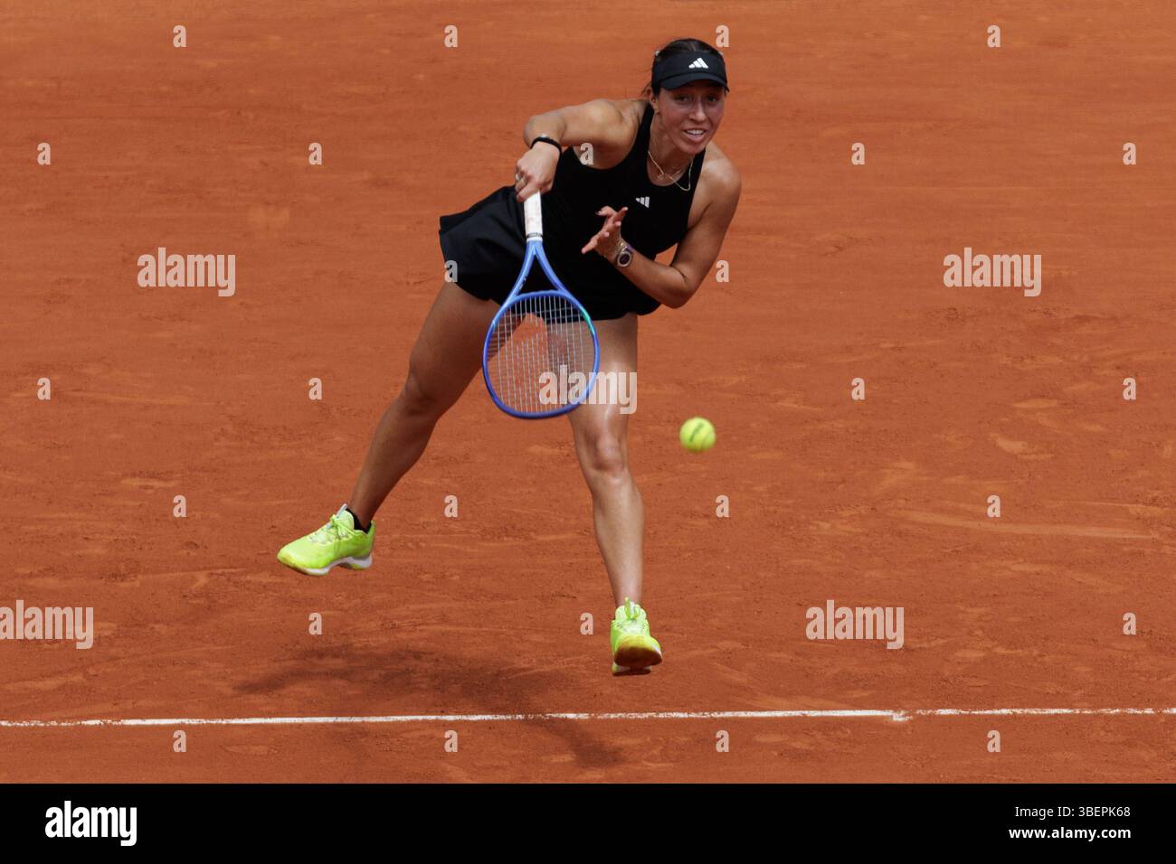 Jessica Pegula of the United States during the Roland-Garros 2025 ...