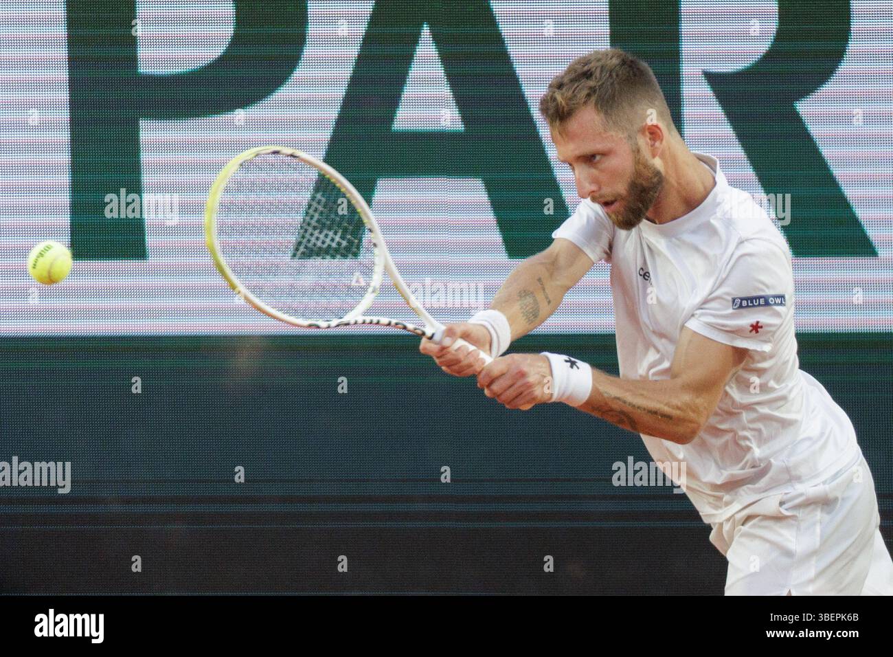 Corentin Moutet of France during the Roland-Garros 2025, French Open ...