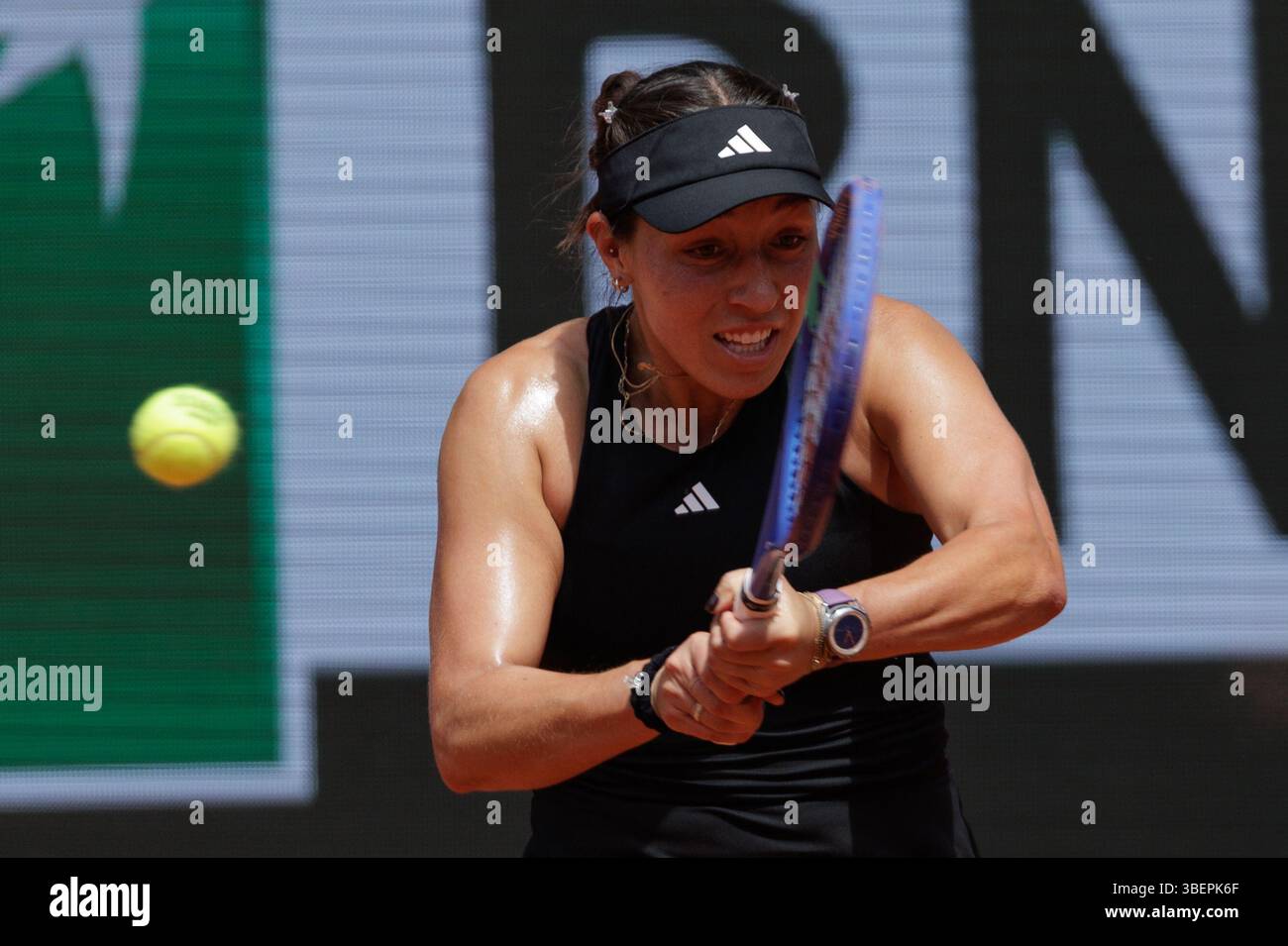 Jessica Pegula of the United States during the Roland-Garros 2025 ...