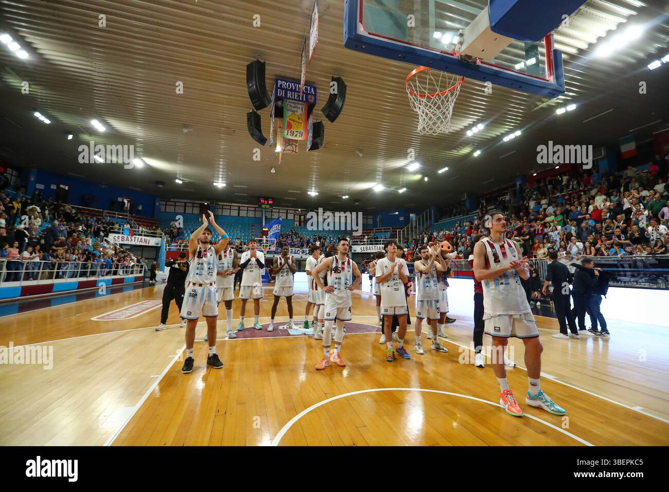 Rieti, Italy. 29th May, 2025. Team Rieti sad during Real Sebastiani ...