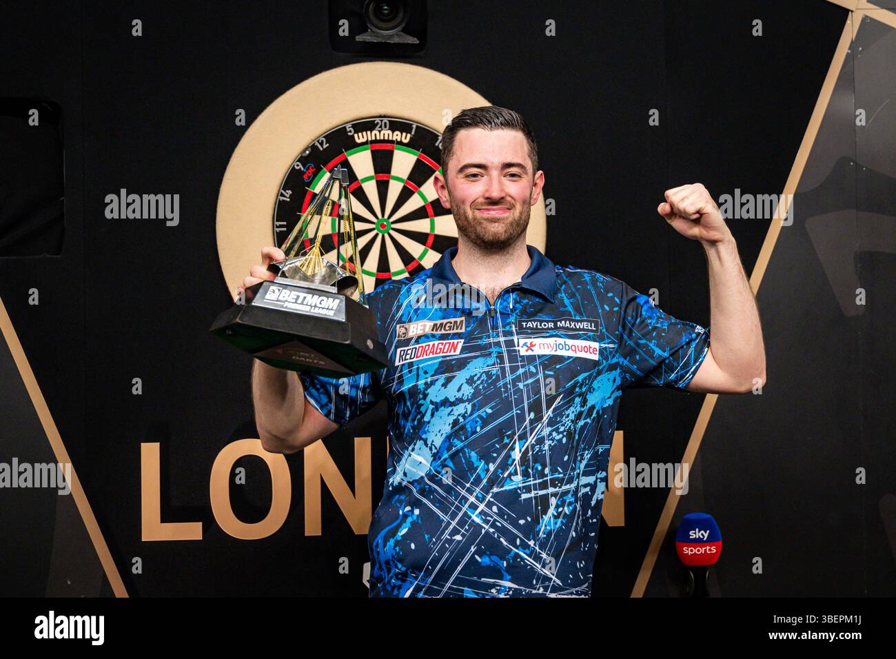29th May 2025; O2 Arena, London, England; 2025 PDC Premier League Darts ...