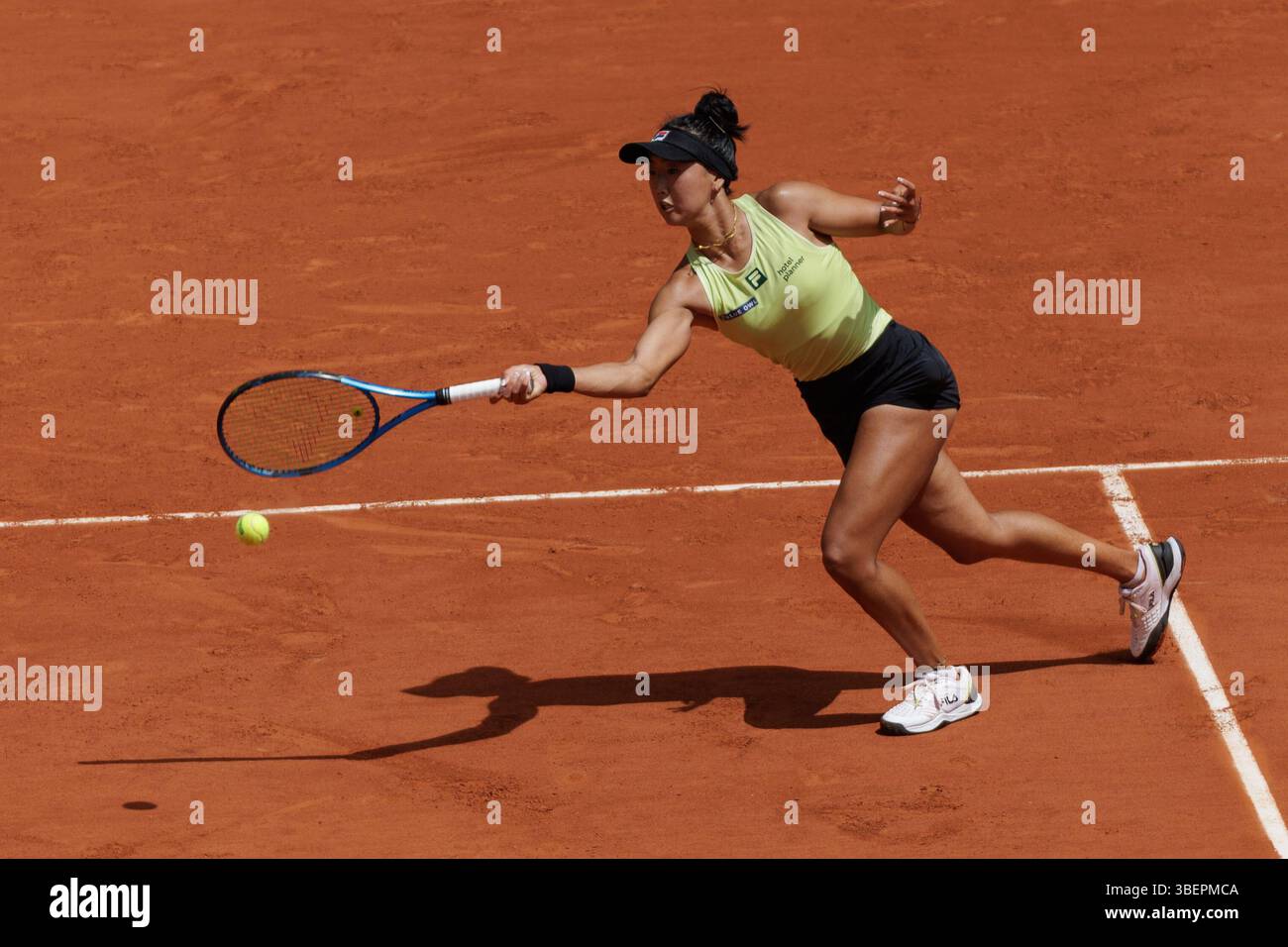 Ann Li of the United States during the Roland-Garros 2025, French Open ...