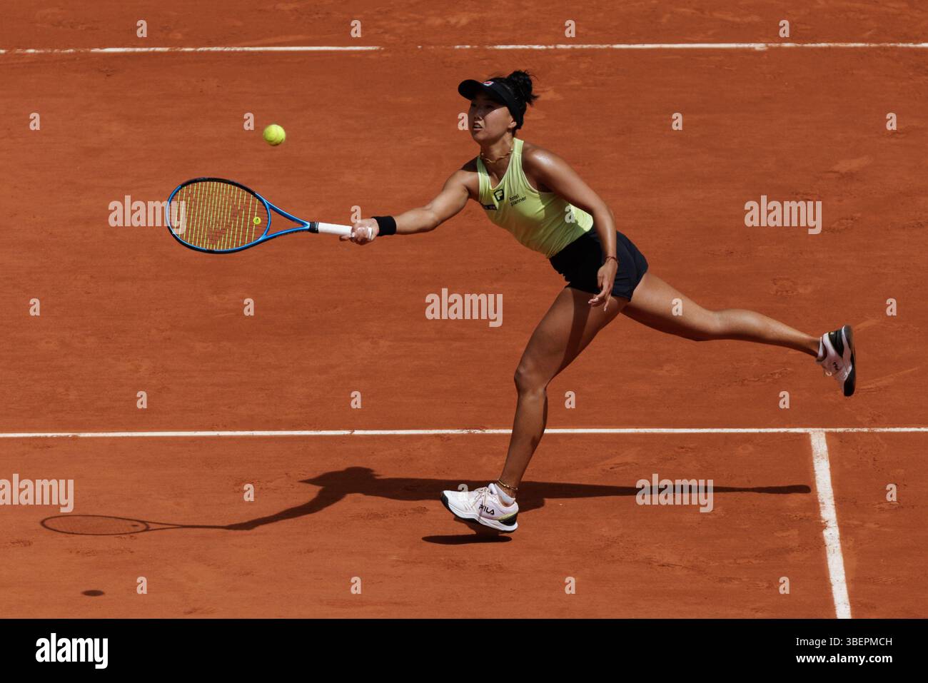 Ann Li of the United States during the Roland-Garros 2025, French Open ...
