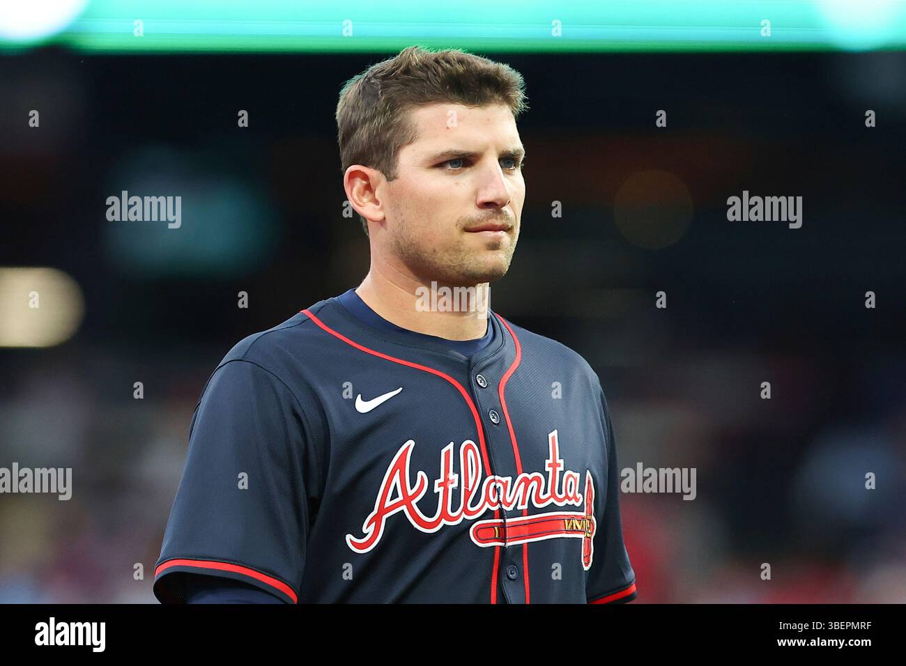 PHILADELPHIA, PA - MAY 27: Austin Riley #27 of the Atlanta Braves ...