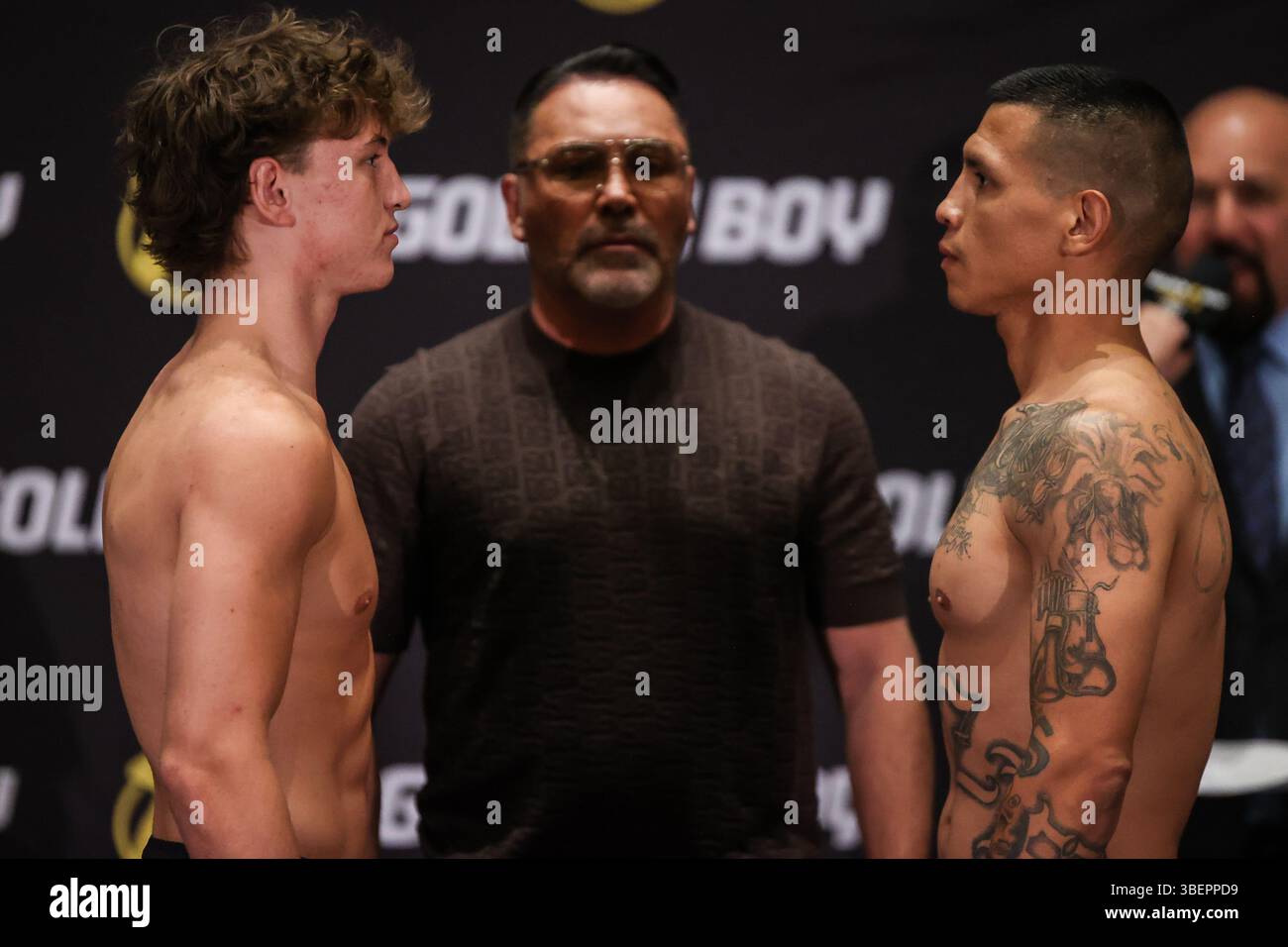May 29, 2025: (L-R) Cayden Griffiths and Edgar Gutierrez face-off ...
