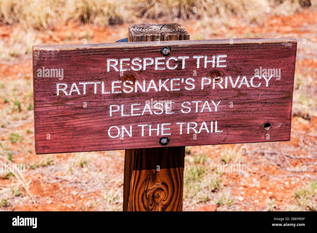 Rattlesnake warning sign; Quarai Ruins; Las Misiones de los Pueblos de ...