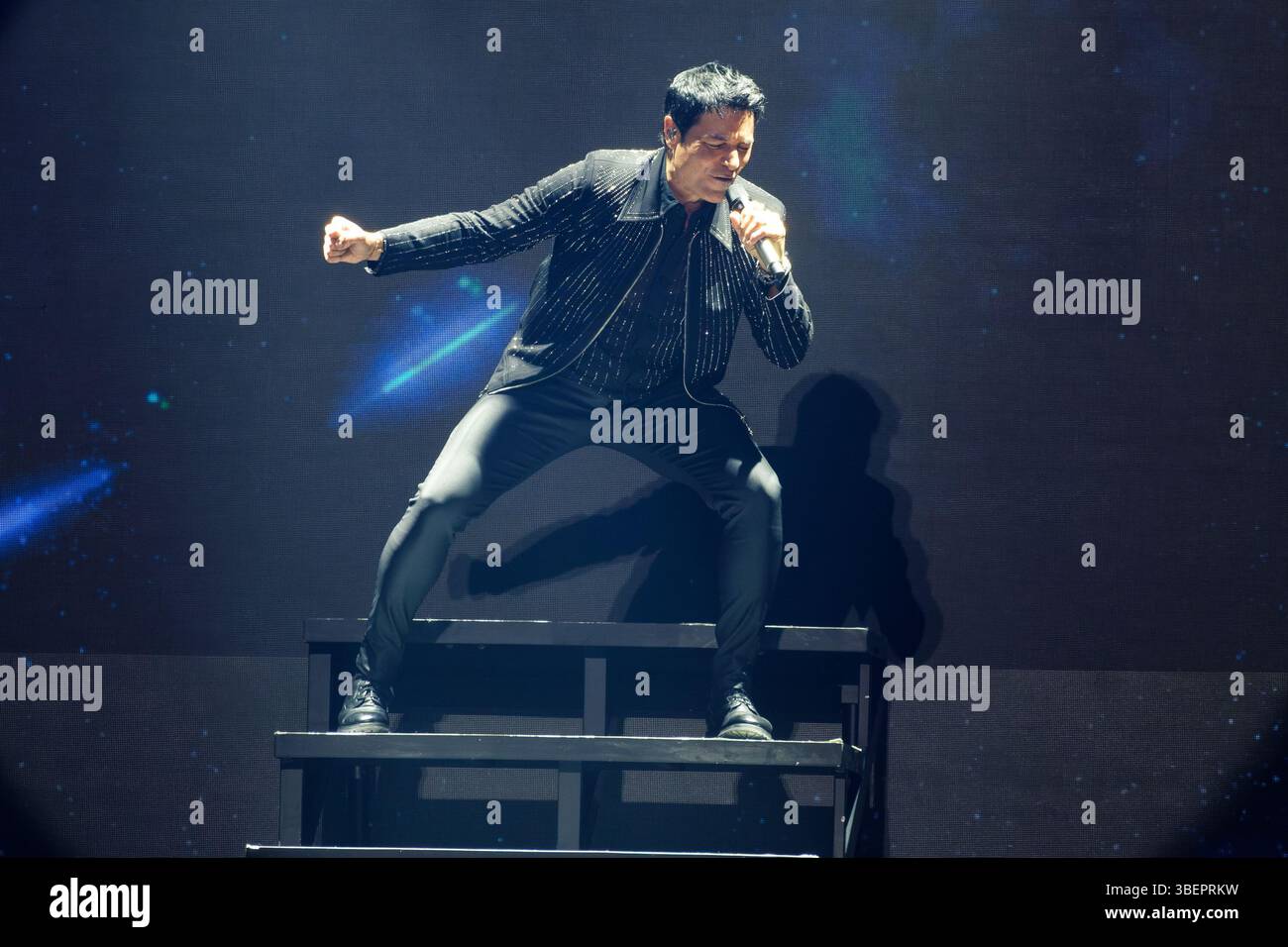 Madrid, Spain. 29th May, 2025. Singer Elmer Figueroa Arce better known ...