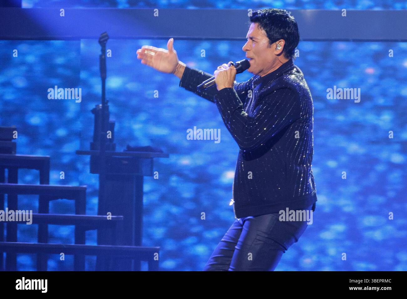 Singer Elmer Figueroa Arce better known as Chayanne performs during his ...
