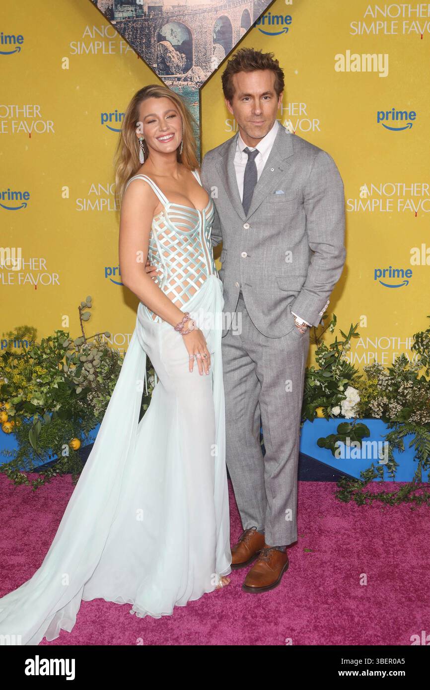 The New York Special Screening of Another Simple Favor held at Jazz at ...