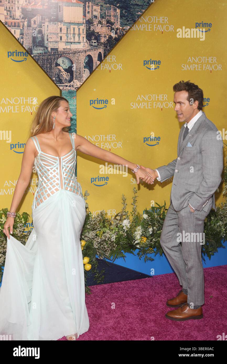 The New York Special Screening of Another Simple Favor held at Jazz at ...