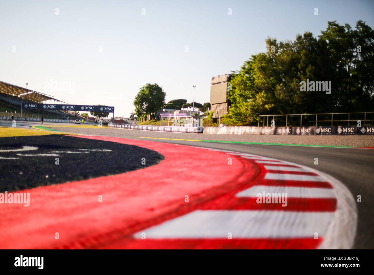 BARCELONA, SPAIN - May 29: A general view of the track during previews ...