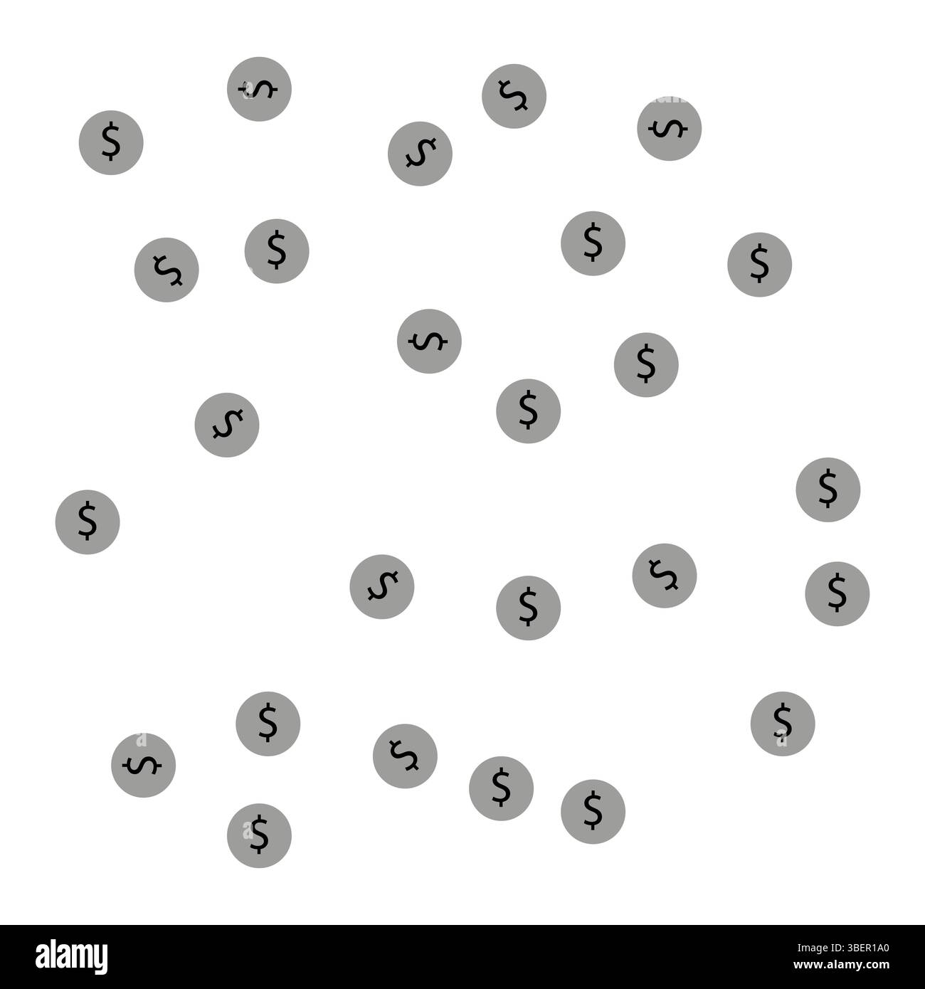 Dot grid pattern. Spherical silver element. Vector metal texture. White ...