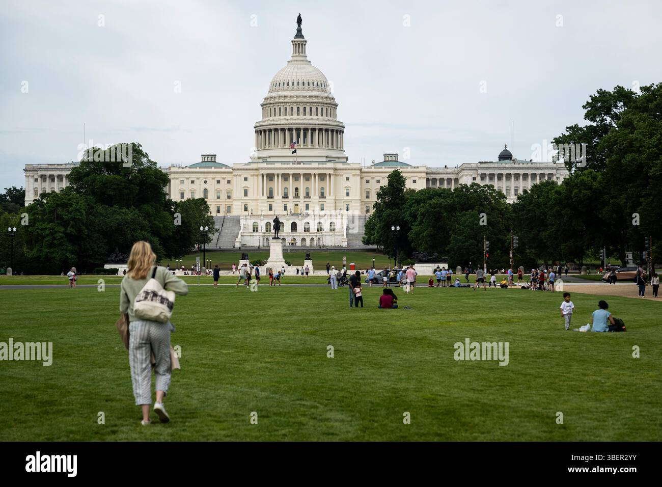 Washington, USA. 29th May, 2025. A general view of the U.S. Capitol ...