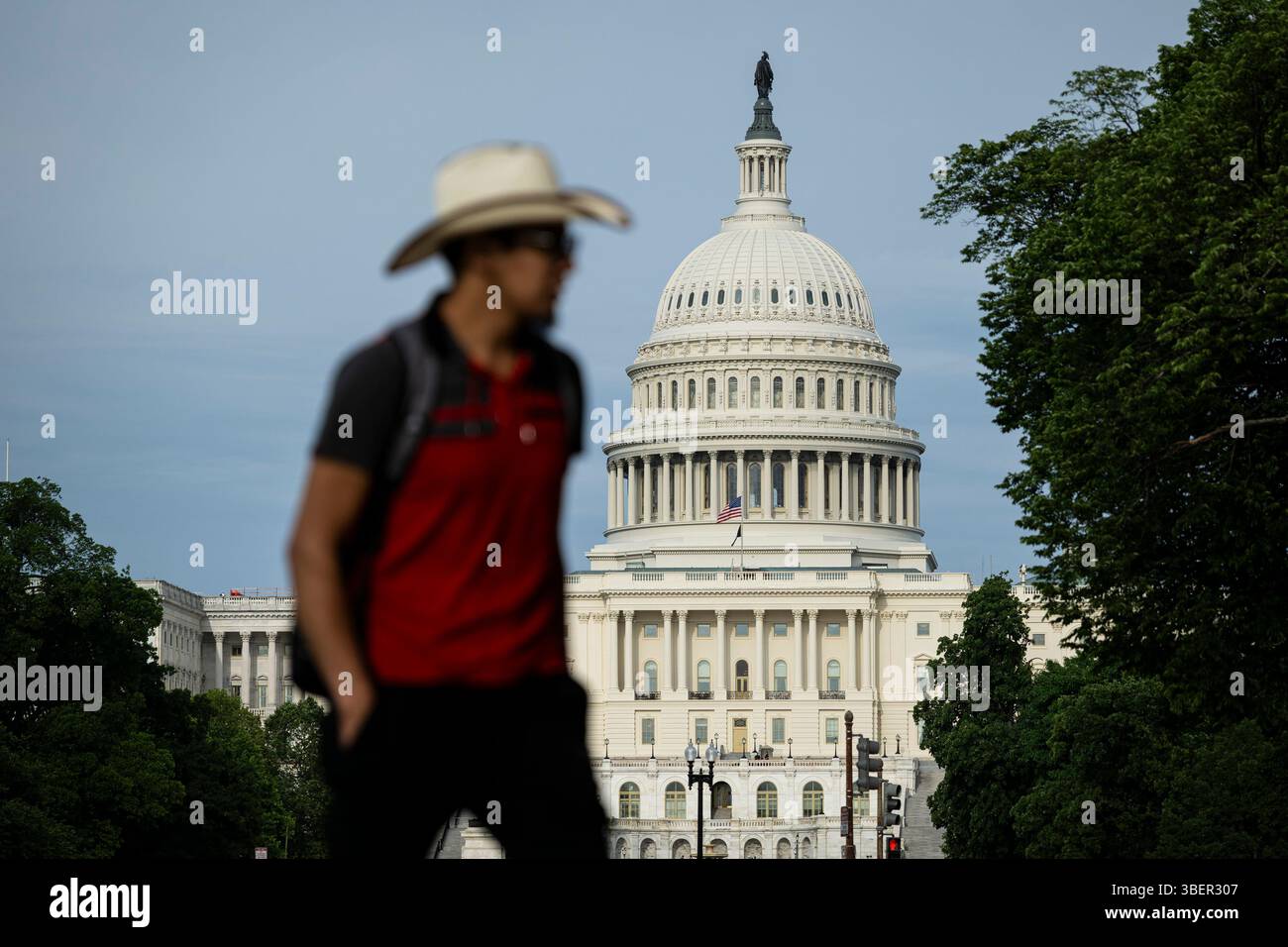 Washington, USA. 29th May, 2025. A general view of the U.S. Capitol ...