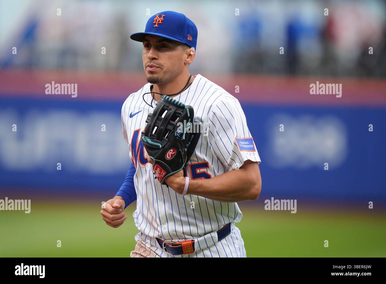 New York Mets' Tyrone Taylor during the fourth inning of a baseball ...