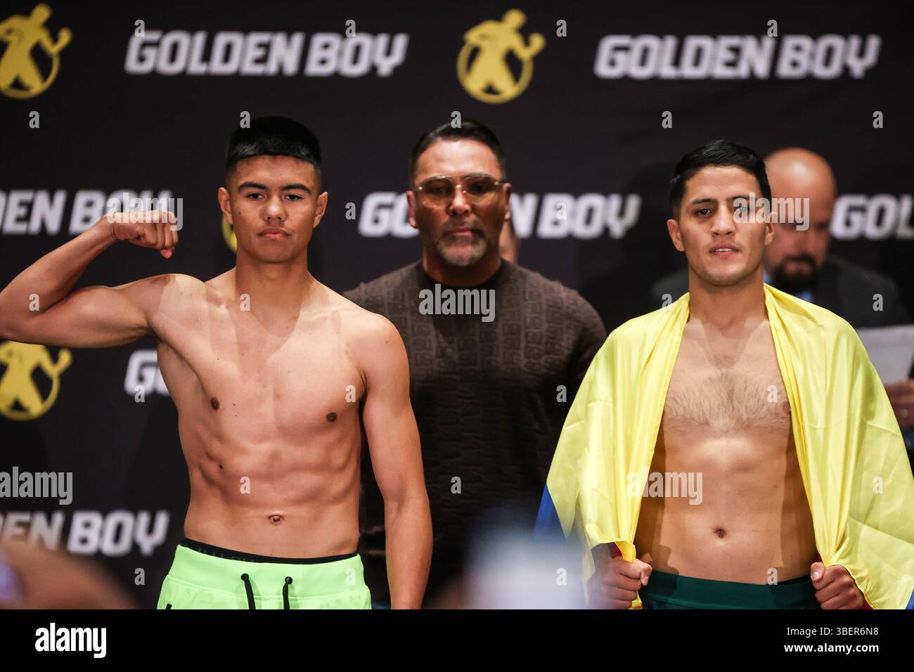 May 29, 2025: (L-R) Lightweights Daniel Garcia and Camilo Rodriguez on ...