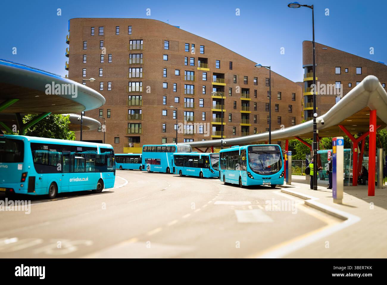 Chatham bus station, the main public transport hub of the Medway towns ...