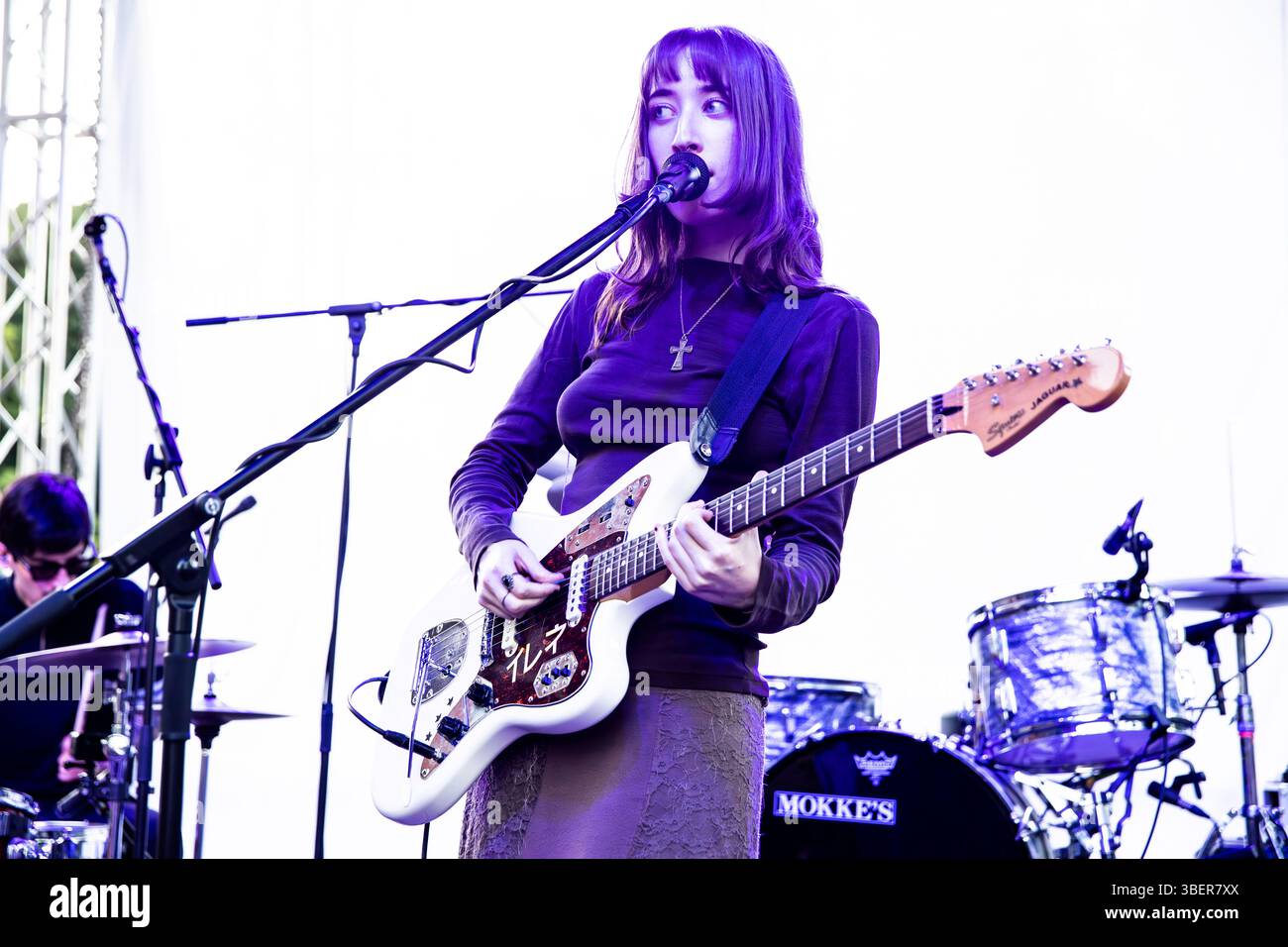 Milan Italy. 29th may 2025. The Italian band GLAZYHAZE performs live on ...