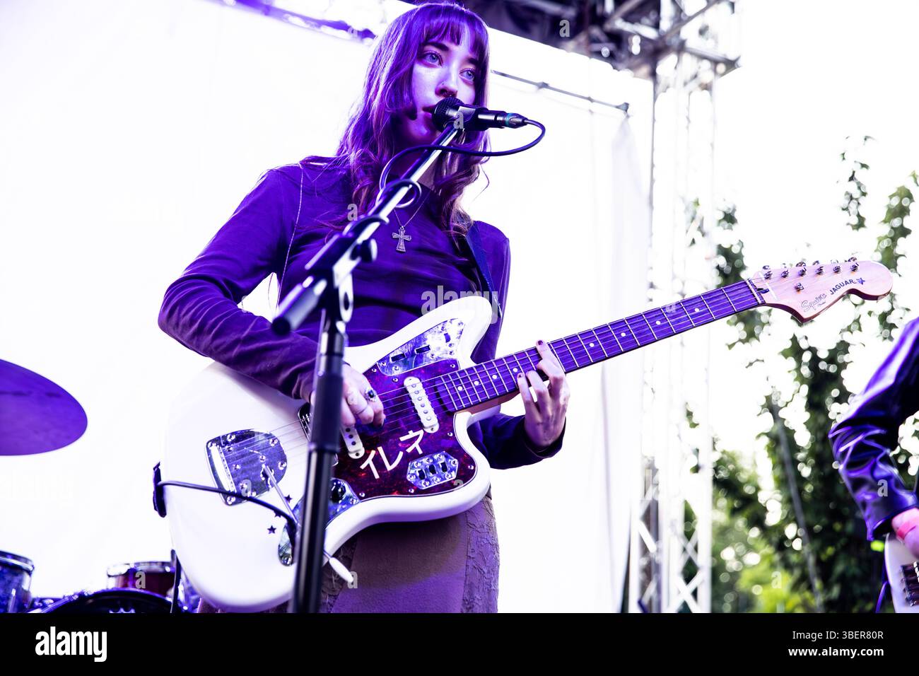 Milan Italy. 29th may 2025. The Italian band GLAZYHAZE performs live on ...