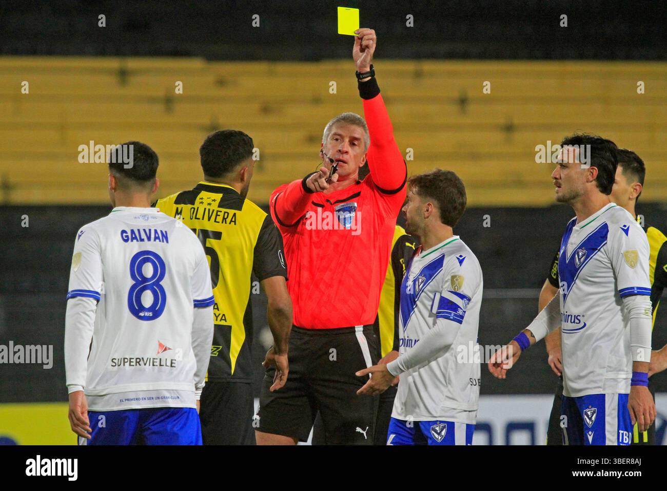 Montevideo, Uruguay. 29th May, 2025. Brazil's referee Anderson Daronco ...