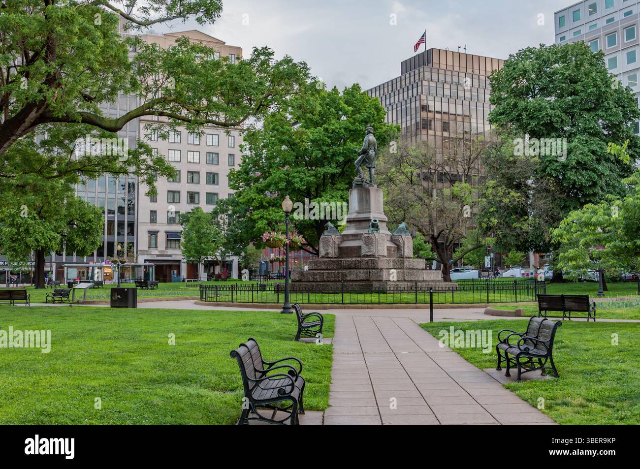 Washington dc park benches hi-res stock photography and images - Alamy