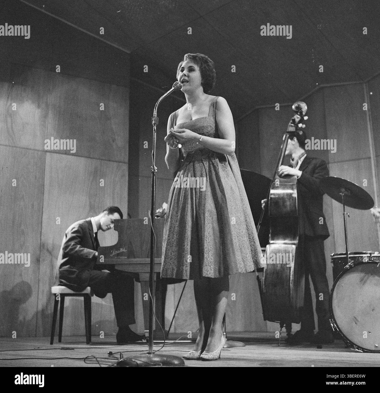 January 10, 1960, Rotterdam, Netherlands. Performance by singer Rita ...