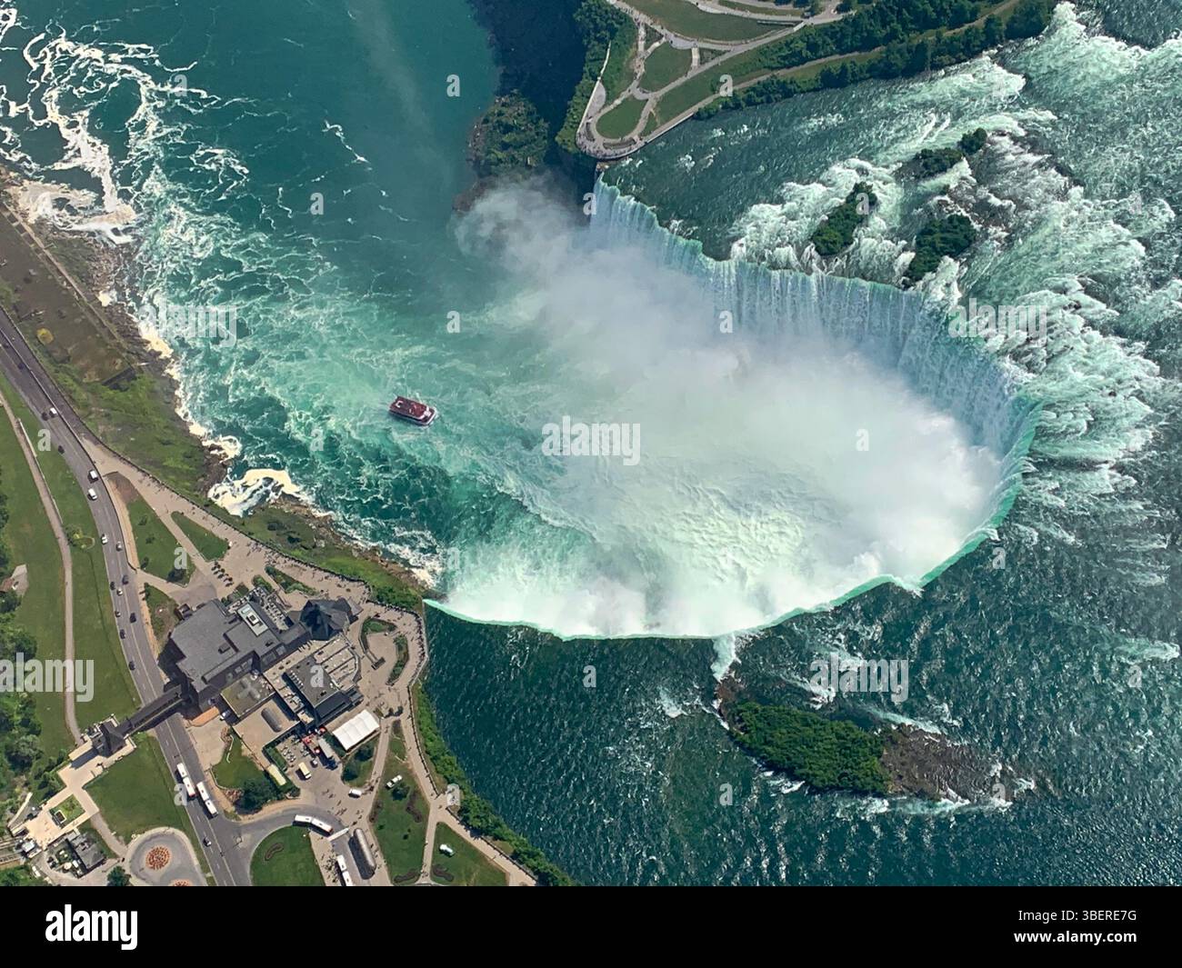 Aerial drone view lush smartphone stock photos and images - Alamy