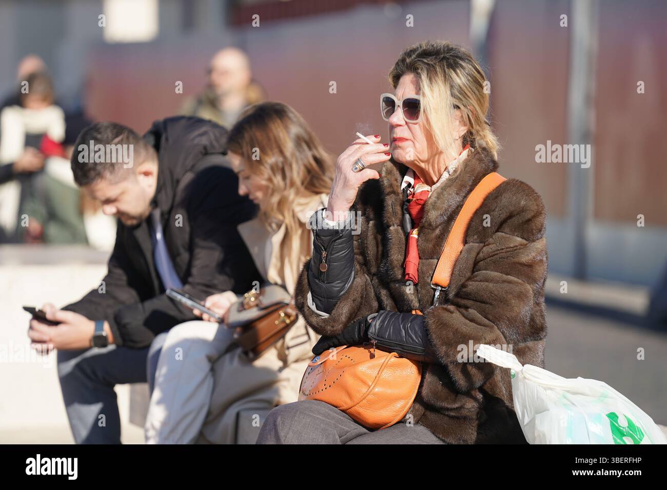 Behavior in public place hi-res stock photography and images - Alamy