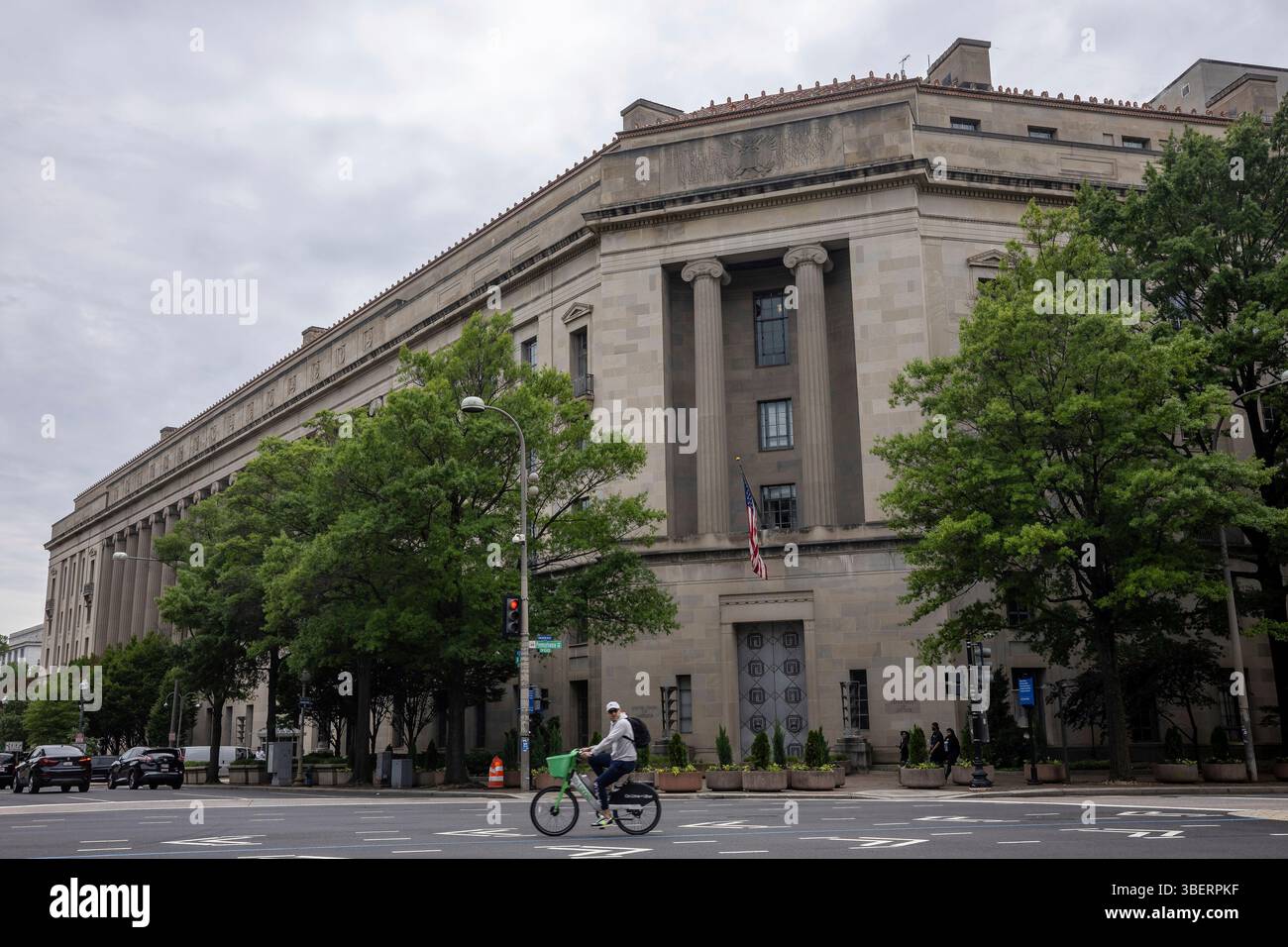 Department of Justice headquarters is seen in Washington, D.C., May 29 ...