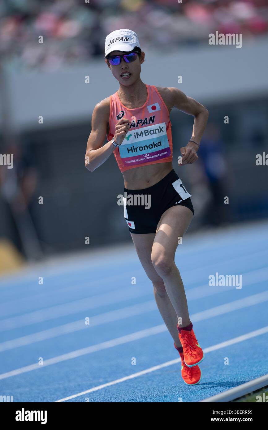 Ririka Hironaka(JPN) May 29, 2025 - Athletics : 26th Asian Athletics ...