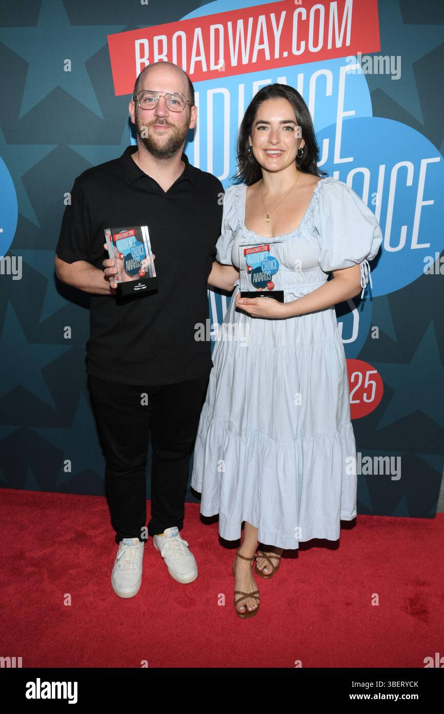 New York, USA. 29th May, 2025. Greg Nobile and Anna Mack Pardee attend ...